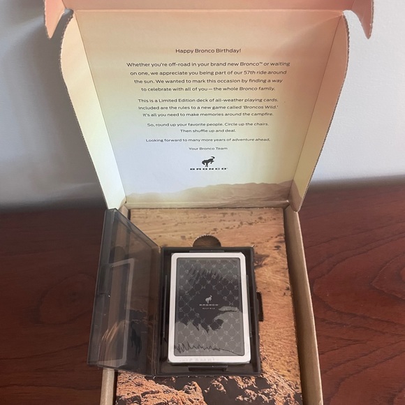 Games | New Ford Bronco Broncos Wild Playing Cards | Poshmark